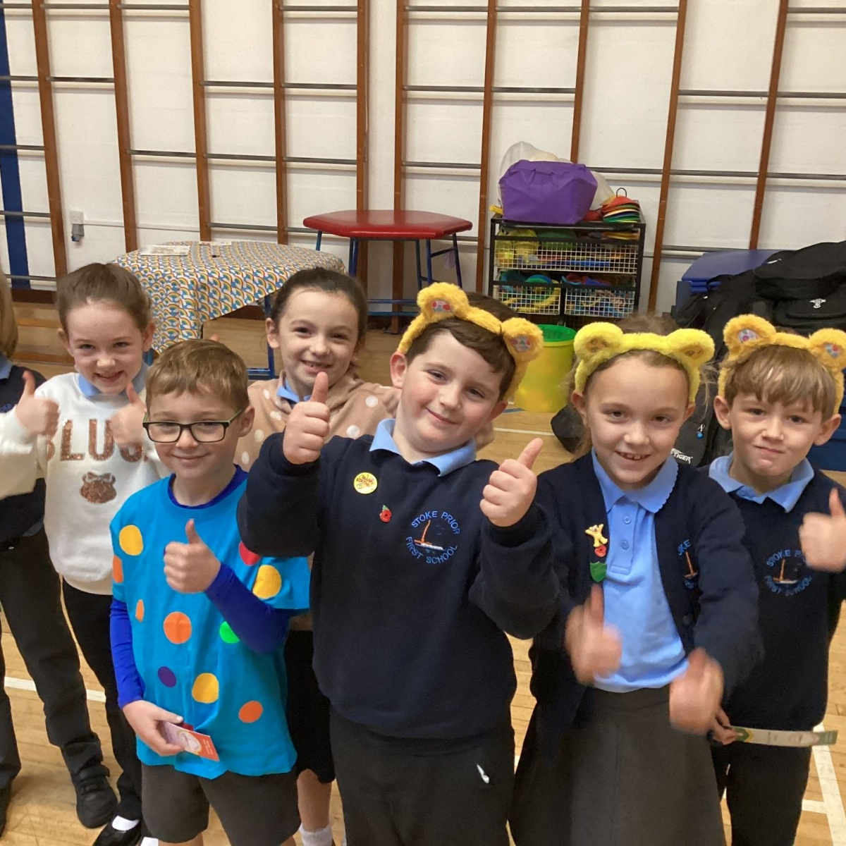 Stoke Prior First School - Raising money for children in need.